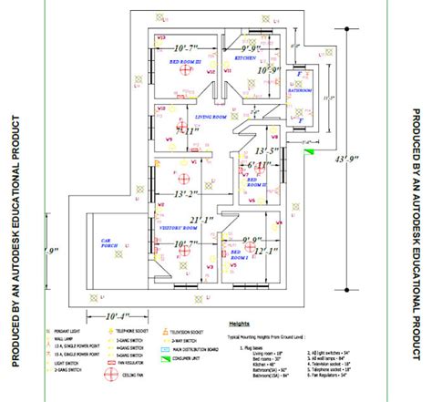 Design And Draw Electrical And Lighting Drawings In Autocad By Ami Studio