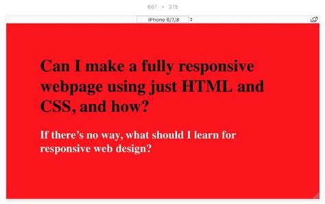 Should I Learn Basics Of Making Responsive Website With Css Or Learn Only Bootstrap Quora