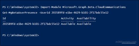 Manage Presence Status In Microsoft Teams Using Ms Graph Powershell