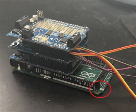 How To Ground A Sensor Directly To My Arduino When I Have Motor Shields Stacked On Top Of The