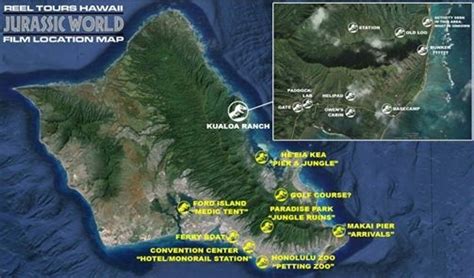 Lîle Qui Accueille Jurassic Park Est Située Dans Larchipel Dhawaï