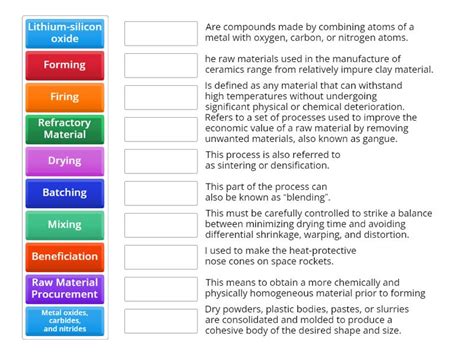 Second Activity Match Up