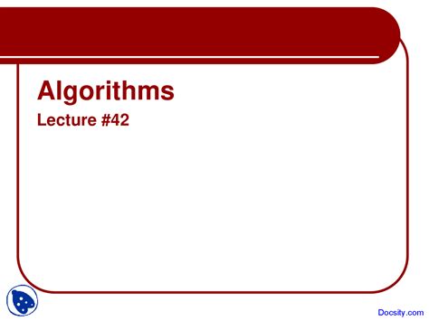 Floyd Warshall Algorithm Algorithm Lecture Slides Docsity