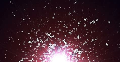 Flying Random Binary Numbers Loopable Backgrounds Motion Graphics Ft