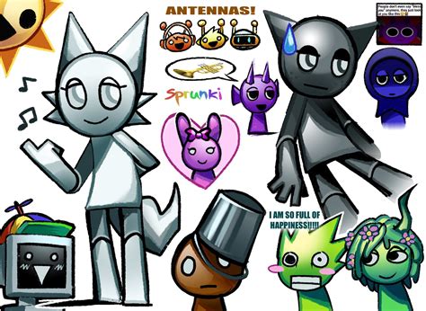Sprunki Sprunki Characters List Fun Bot Sprunki Pfp Sprunki Art