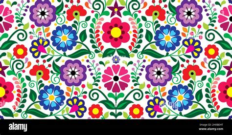 Mexican Floral Pattern