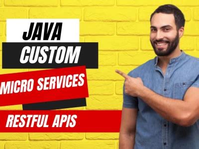 Restful Apis Microservices And Web Services Using Java Spring Boot Upwork