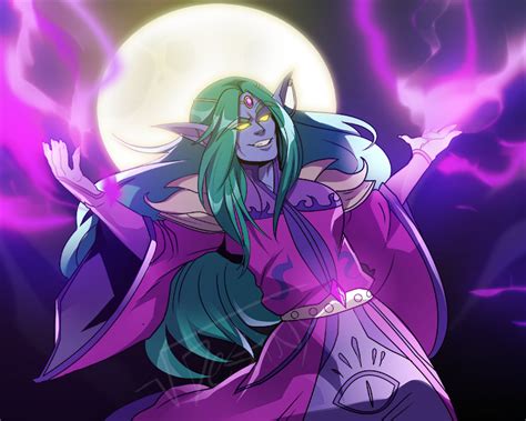 Night Elf Commission By Squarerootofdestiny On Newgrounds