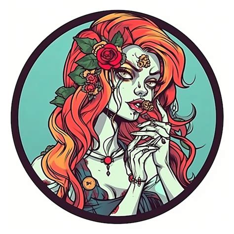 Zombie Girl Design