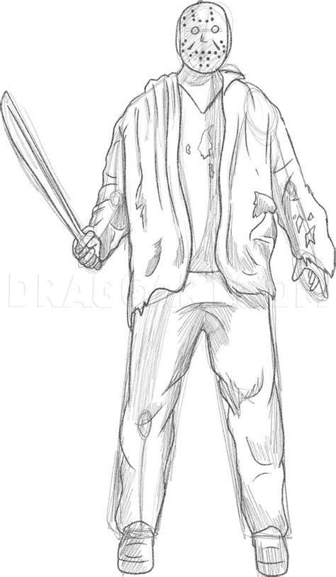 Jason Vorhees Coloring Pages To Print Coloring Pages