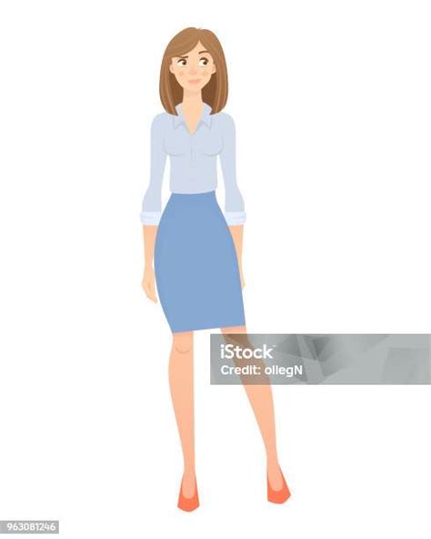 비즈니스 여자 격리입니다 비즈니스 포즈 그리고 제스처입니다 사업가 벡터 일러스트 레이 션 경영자에 대한 스톡 벡터 아트 및 기타