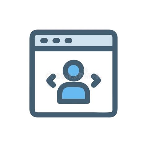 Oauth Icon For Authorization Framework Stock Vector Illustration Of Copy Outline 351631923