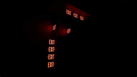 Exit Sign Wallpapers Top Free Exit Sign Backgrounds WallpaperAccess