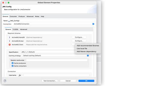 Configure An ActiveMQ Connection For JMS Connector MuleSoft Documentation