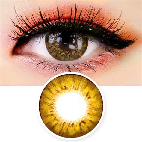 Colored Contacts For Hyperopia Ange Brown Farsightedness Fantasy