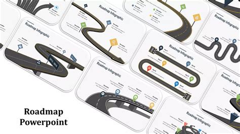 Detail Roadmap Powerpoint Template Koleksi Nomer 48
