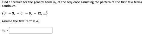 Solved For The Sequence Defined By A An An Chegg Com