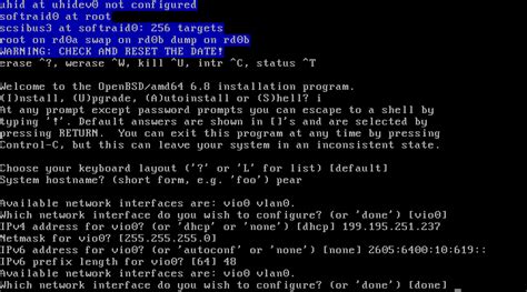 IRCNow Openbsd OpenBSD 6 8 Install Guide