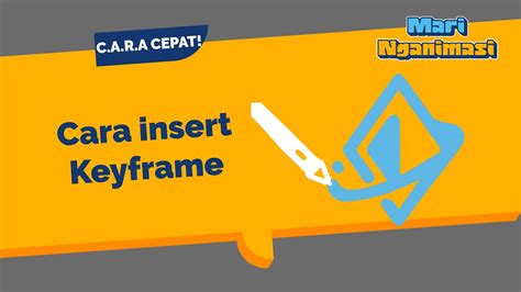 Cara Insert Keyframe Youtube