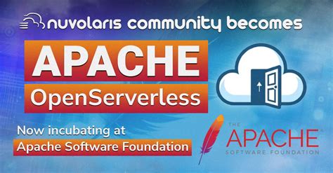 michele sciabarrà on linkedin it is official apache openserverless is