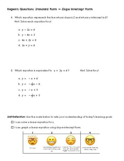 Linear Functions Problem Set By Msgreenmath Tpt