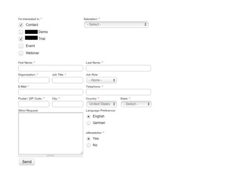 Best Way To Align 15 Form Fields For High Conversion User Experience Stack Exchange