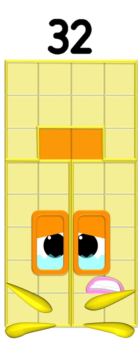Numberblocks Old 32 Is Sad By Blushneki522 On Deviantart