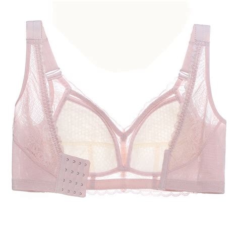 Badu Bg Дантелен тънък безшевен сутиен без стоманен пръстен секси сутиен за събиране