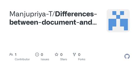 Github Manjupriya Tdifferences Between Document And Window Object