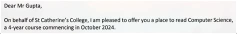 Arush Gupta On Linkedin I Am Very Pleased To Share My Acceptance At The Computer Science