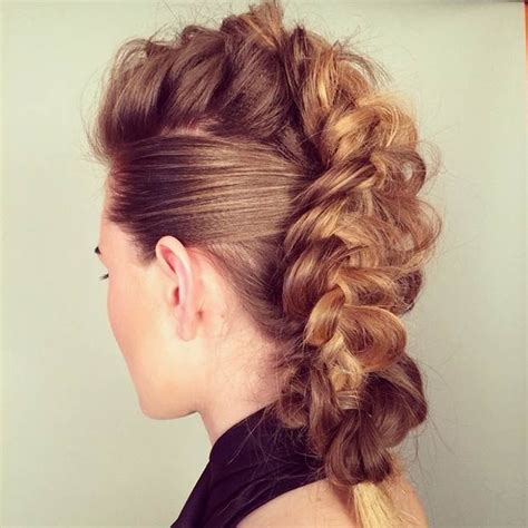 23 Faux Hawk Hairstyles For Women Faux Hawk Hairstyles Braids For