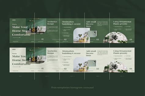 Instagram Carousel Post Templates Instagram Design Carousel Designs Templates Free Design