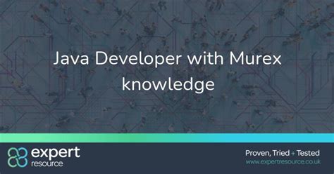 Jonathan Atkinson On Linkedin Java Developer With Murex Knowledge