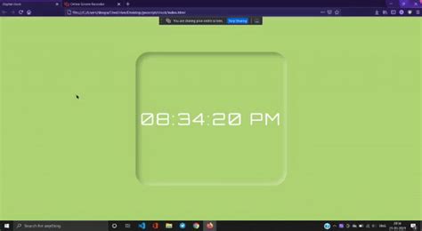 Design A Digital Clock In Neumorphism Style Using Javascript