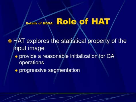Ppt Hierarchical Distributed Genetic Algorithm For Image Segmentation