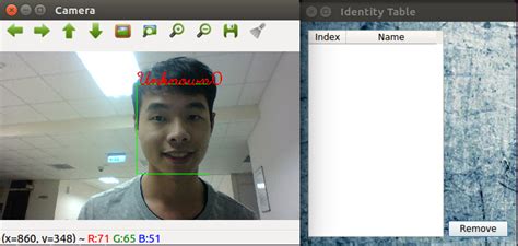 Github Cooolallen Face Recognition With User Interface Master Piece