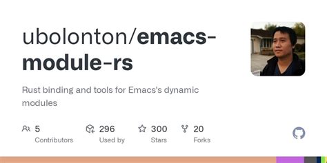 emacs module in rust r programming