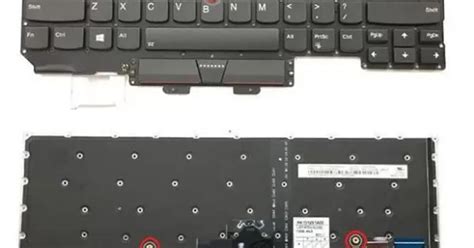 IBM Lenovo Thinkpad X1 Carbon Gen 5 2017 6th Gen 2018 Laptop Backlit Keyboard