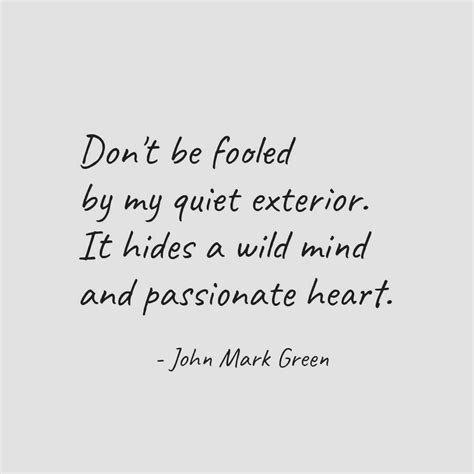 John Mark Green Im An Introvert And Proud Of It