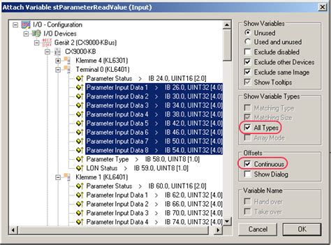 Kl6401 Linking To The Twincat System Manager