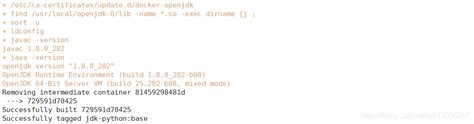 Dockerfile组合自定义镜像 Java Jdk Pythondockerfile Python39jdk8 Csdn博客