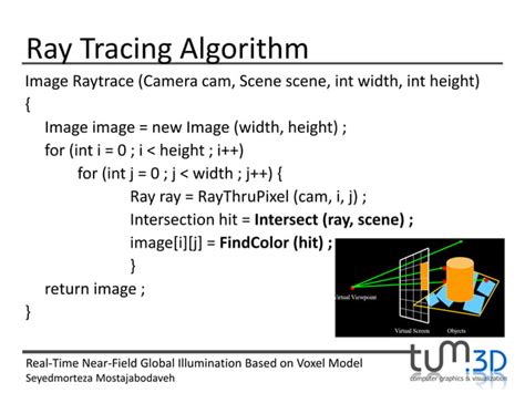 Voxel Based Global Illumination Ppt
