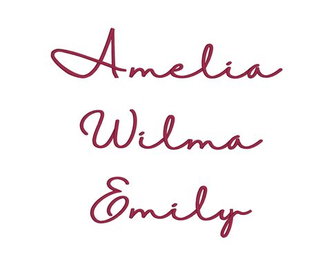 Mama Machine Embroidery Font BX Font Embroidery Design Etsy