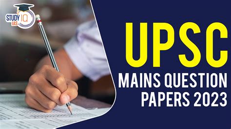UPSC Mains Question Paper And Answer Solution 2023 With Analysis