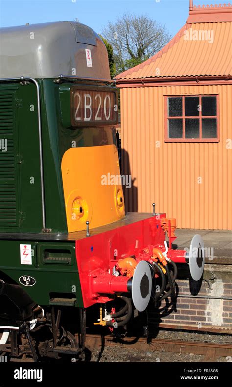 Immaculate In Green The Class 20 Soakes Up The Last Sun Rays Of The