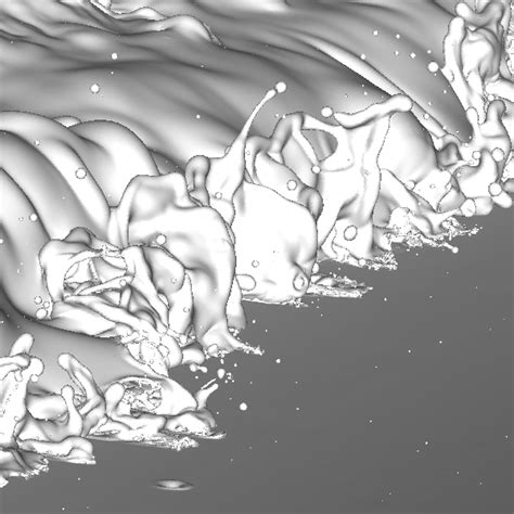 Snapshots Of The Liquid Gas Interface At Different Magnifications And Download Scientific