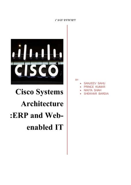 Cisco Report Final Pdf