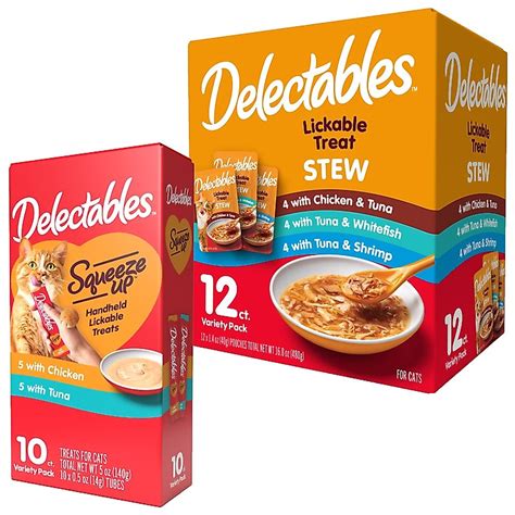 Hartz Delectables Stew Treats For Cat Free Shipping Chewy