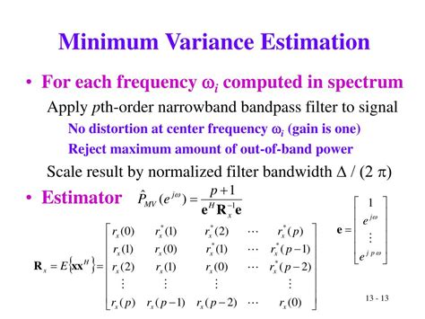 Ppt Introduction To Spectral Estimation Powerpoint Presentation Free Download Id 830469