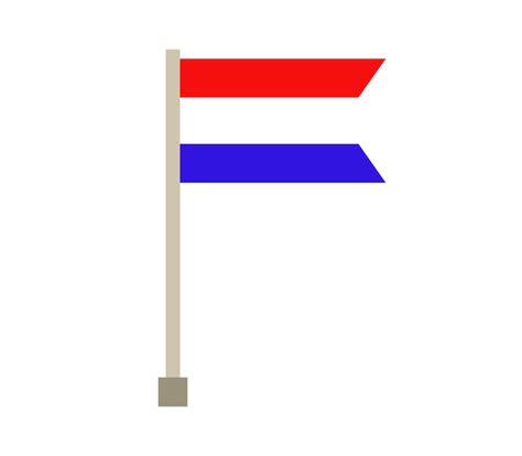 파라과이 국기 프리미엄 벡터